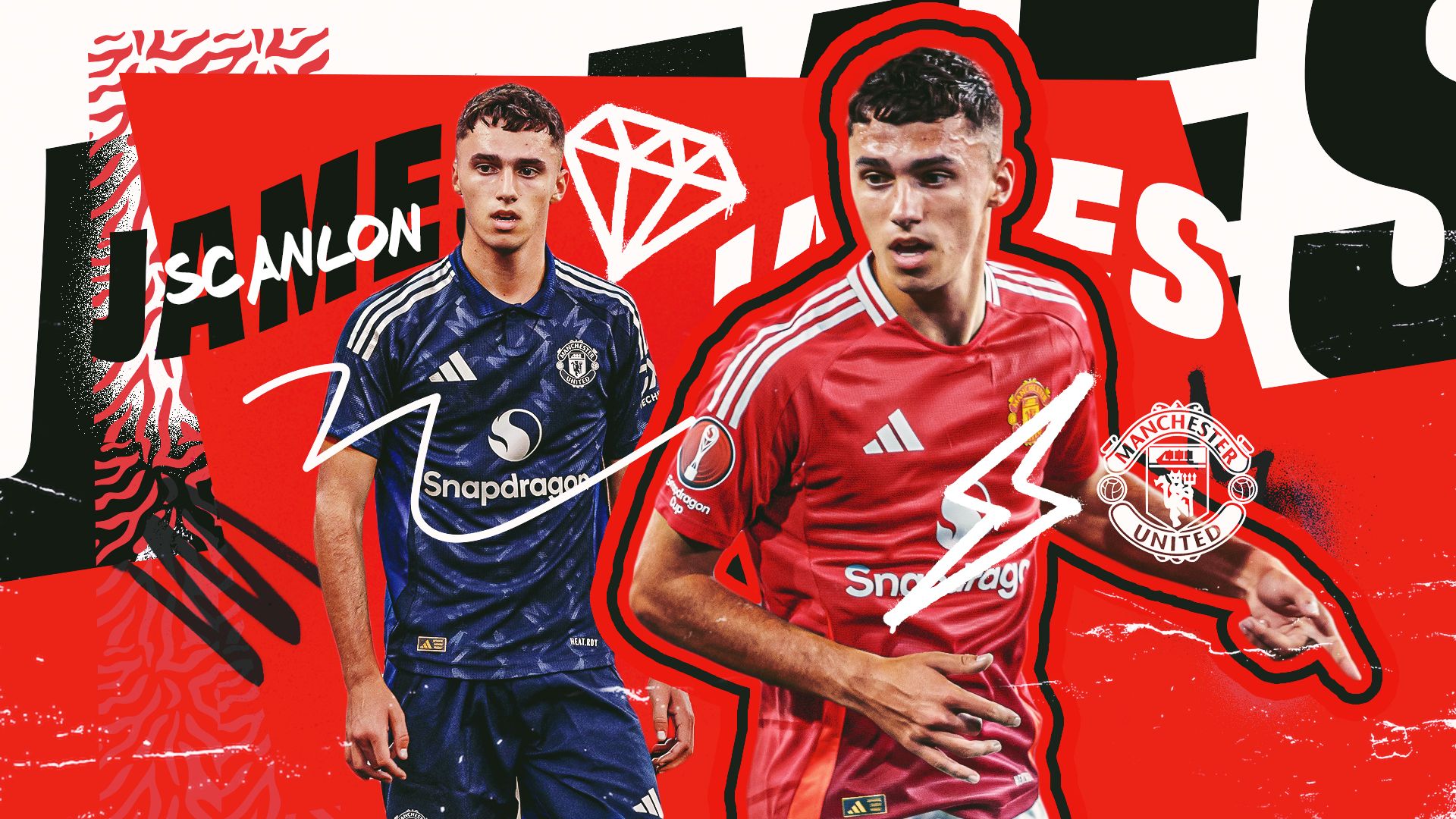 James Scanlon: Man Utd's goal-hungry midfielder who has already made international history ...